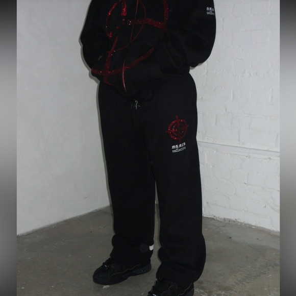 Pants & Jumpsuits | Extremely Rare Named Collective Mission Rhinestone ...